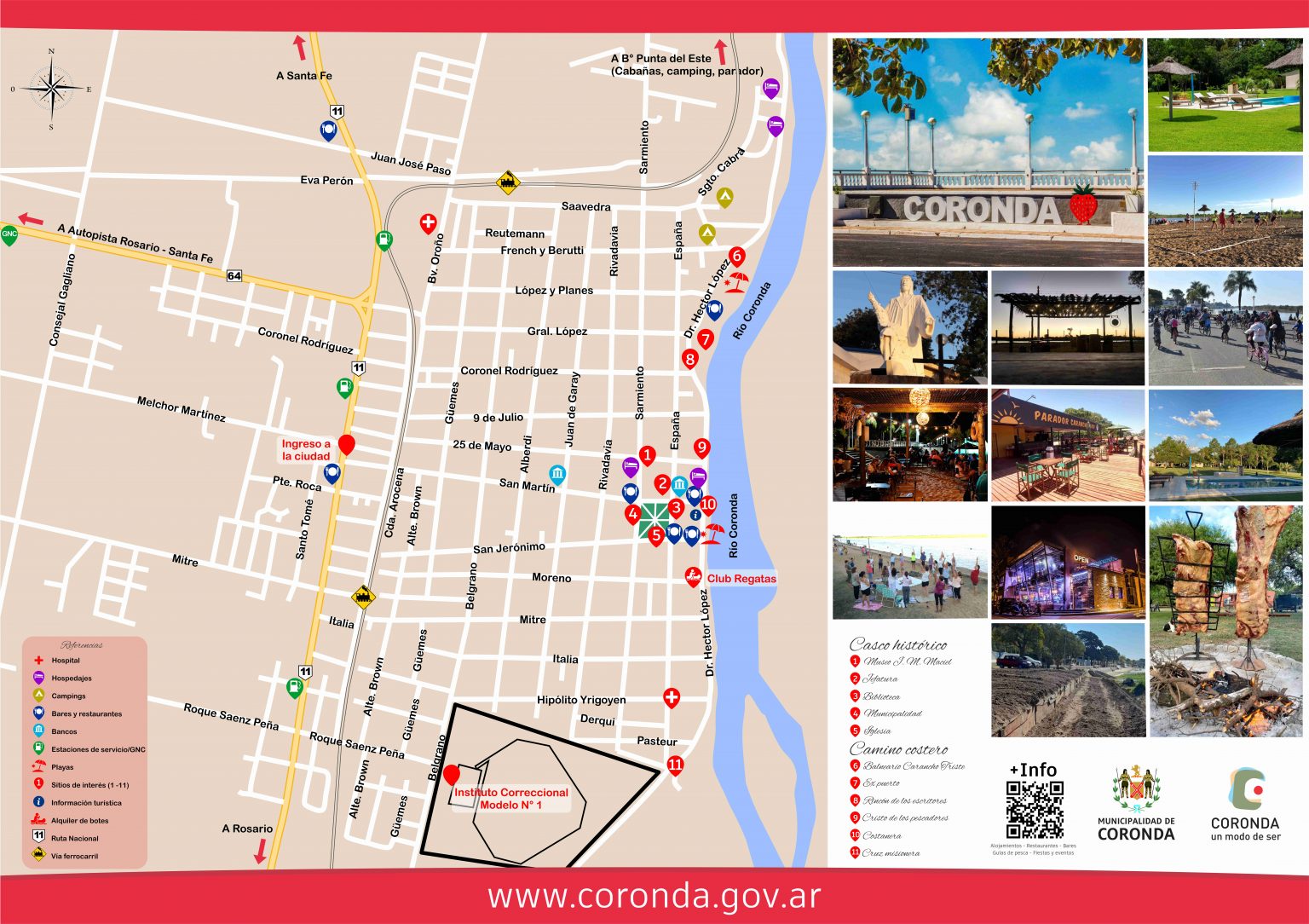 Mapa – Municipalidad de Coronda