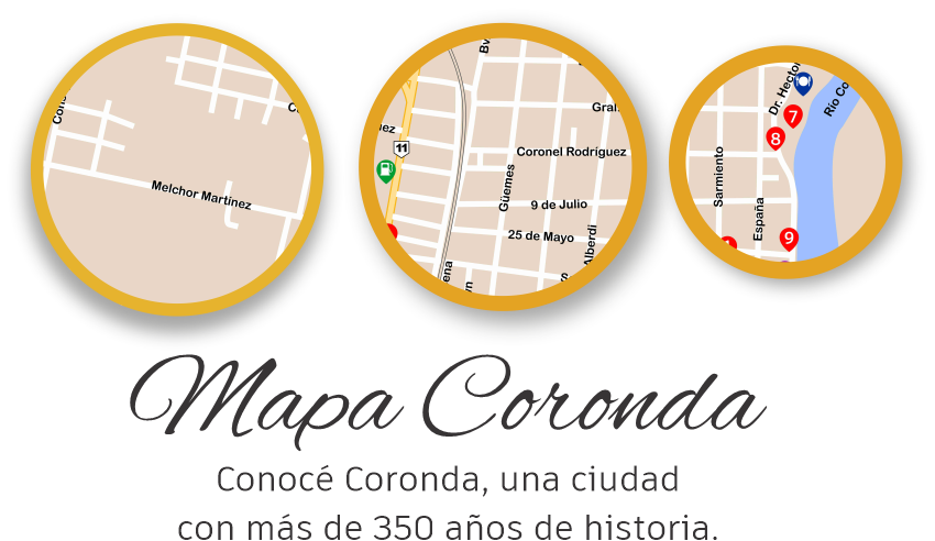 Mapa – Municipalidad de Coronda